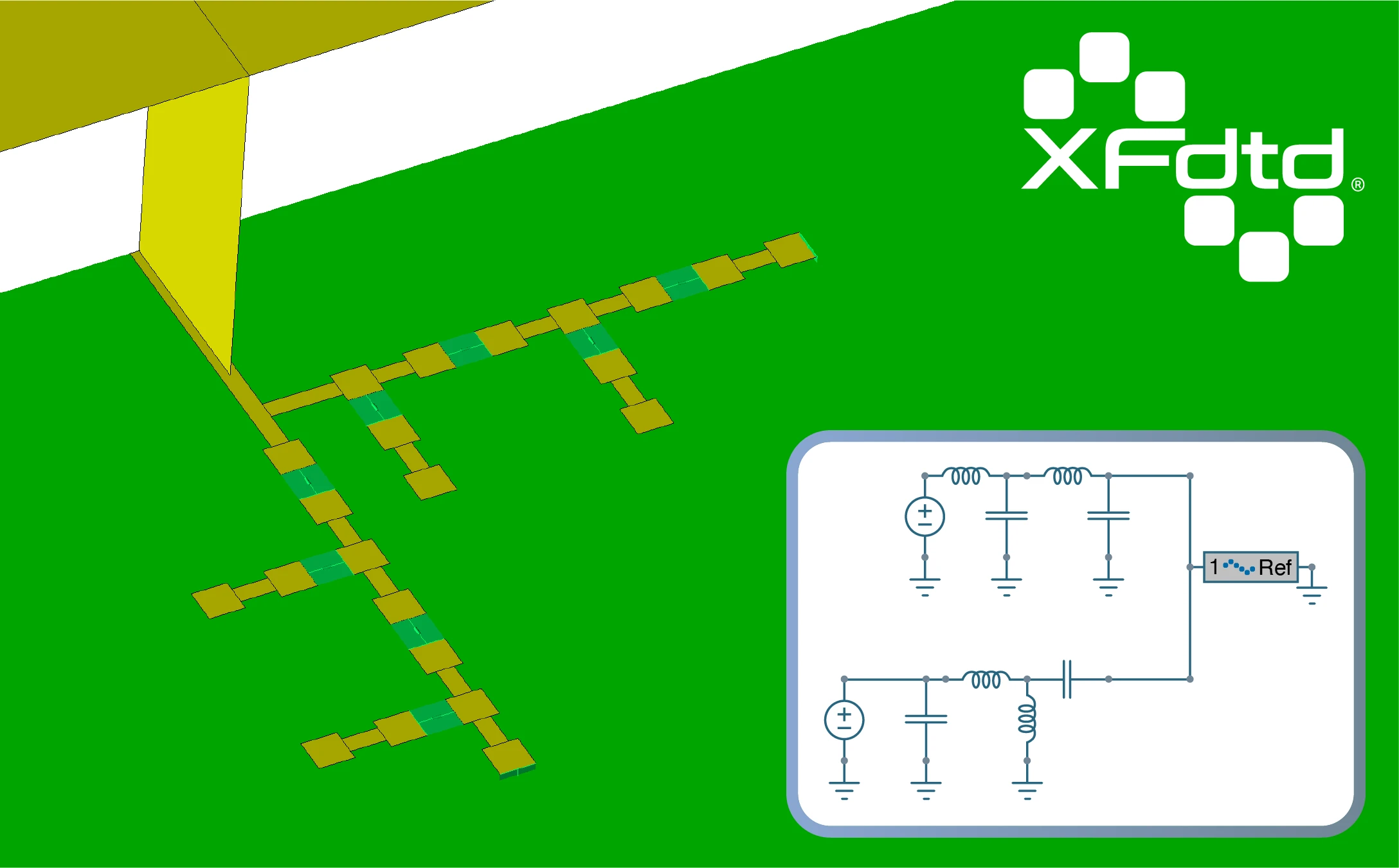 XFdtd's Schematic Editor: Optimizing Matching Network Design | Remcom